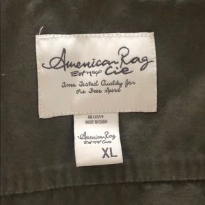 American Rag | Jackets & Coats | American Rag Army Green Jacket Xl ...